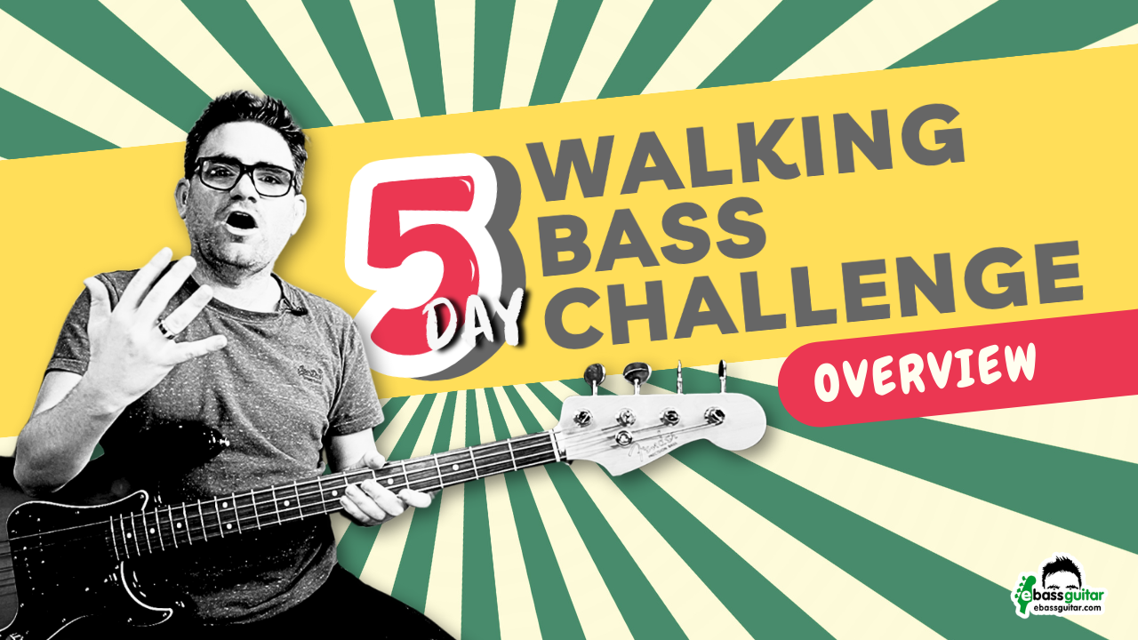 Day 3 - 5 Day Walking Bass Challenge - eBassGuitar