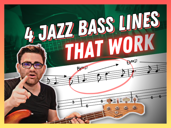 YT369 - 4 Jazz Toolbox Bass Lines